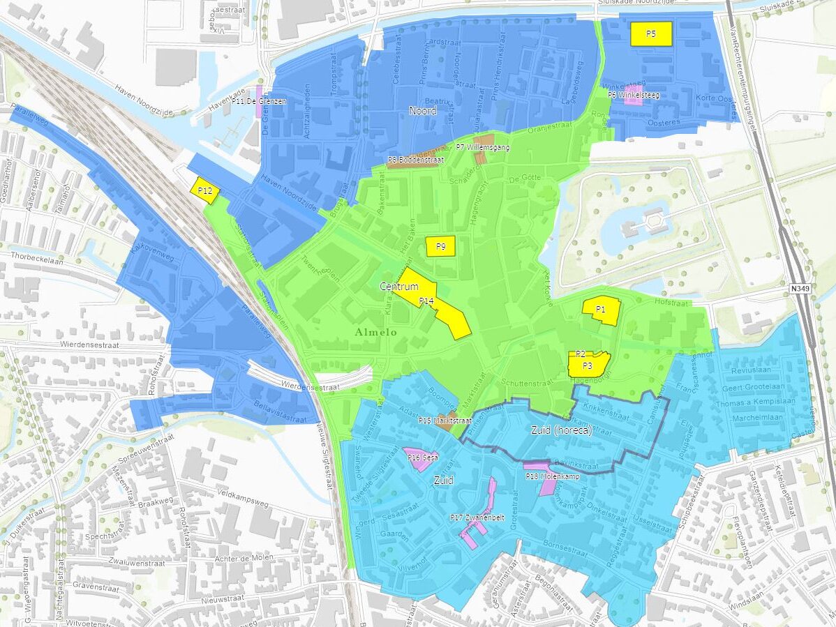 Parkeren in Almelo: alle informatie en tarieven op een rijtje ...