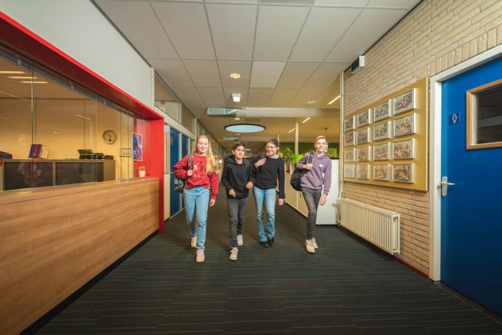 Fijn: bij deze middelbare school voelt de overstap vanuit groep 8 niet zo groot