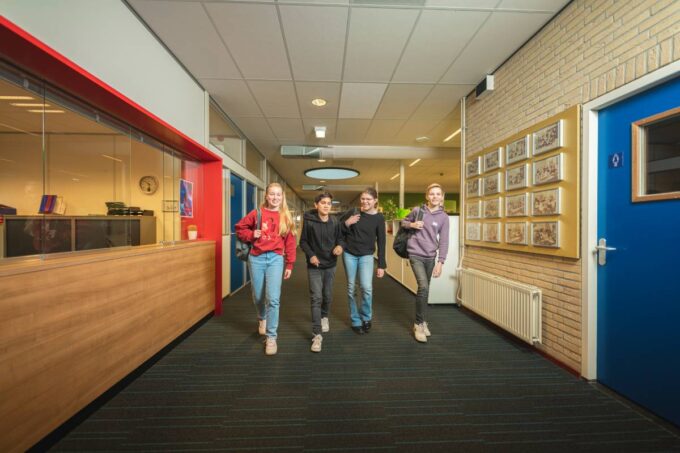 Fijn: bij deze middelbare school voelt de overstap vanuit groep 8 niet zo groot