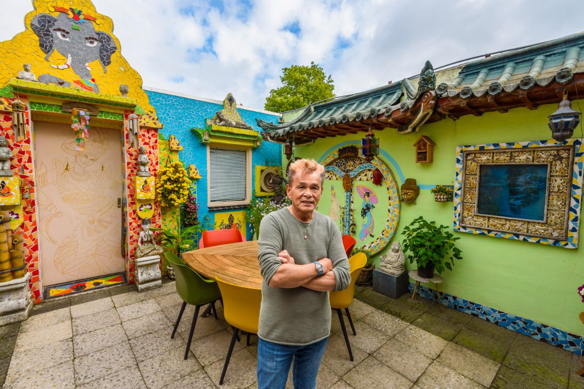 Kijktip: BinnensteBuiten kijkt in het mozaïekhuis van Hans in Almelo