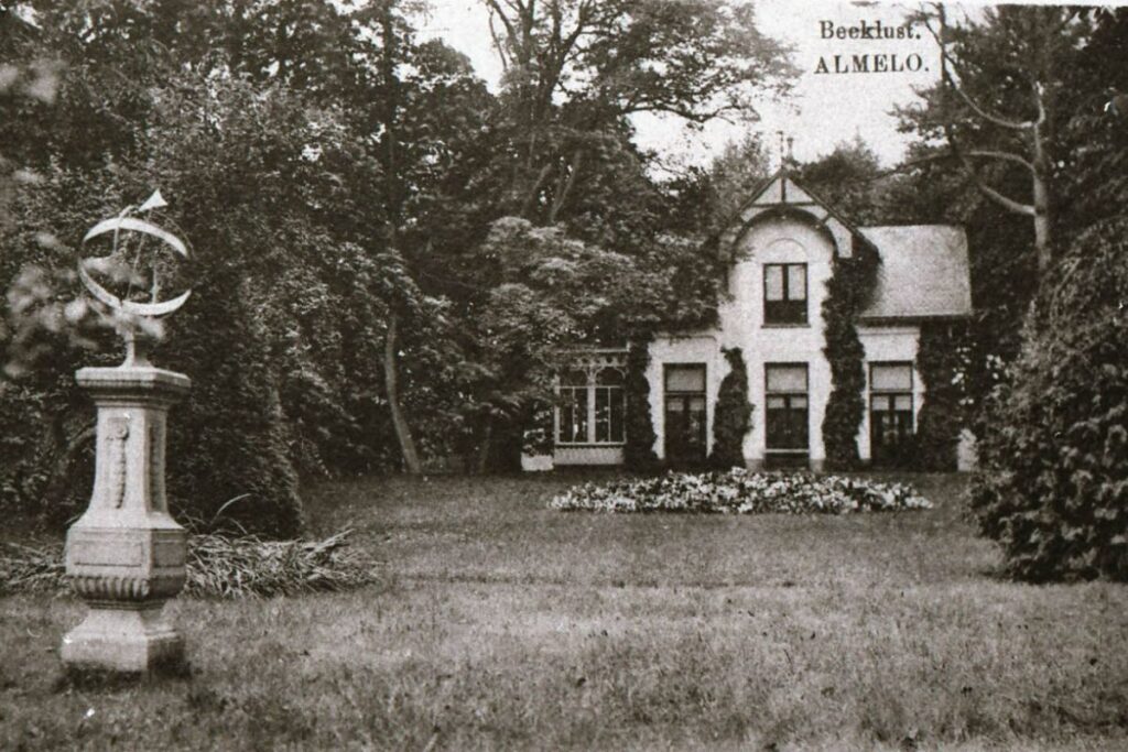 Toen in Almelo: in het Beeklustpark stond vroeger villa Huize Beeklust