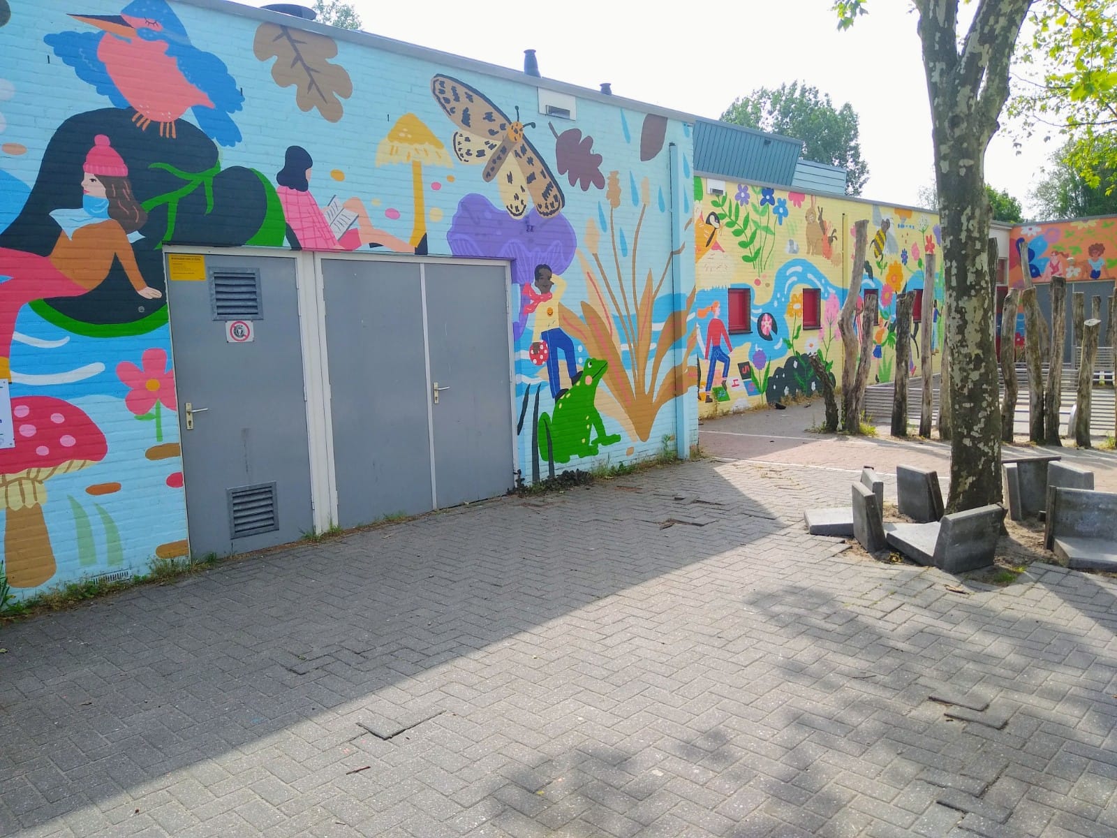 Tof! Deze enorme muurschildering is nu te zien in Amersfoort ...