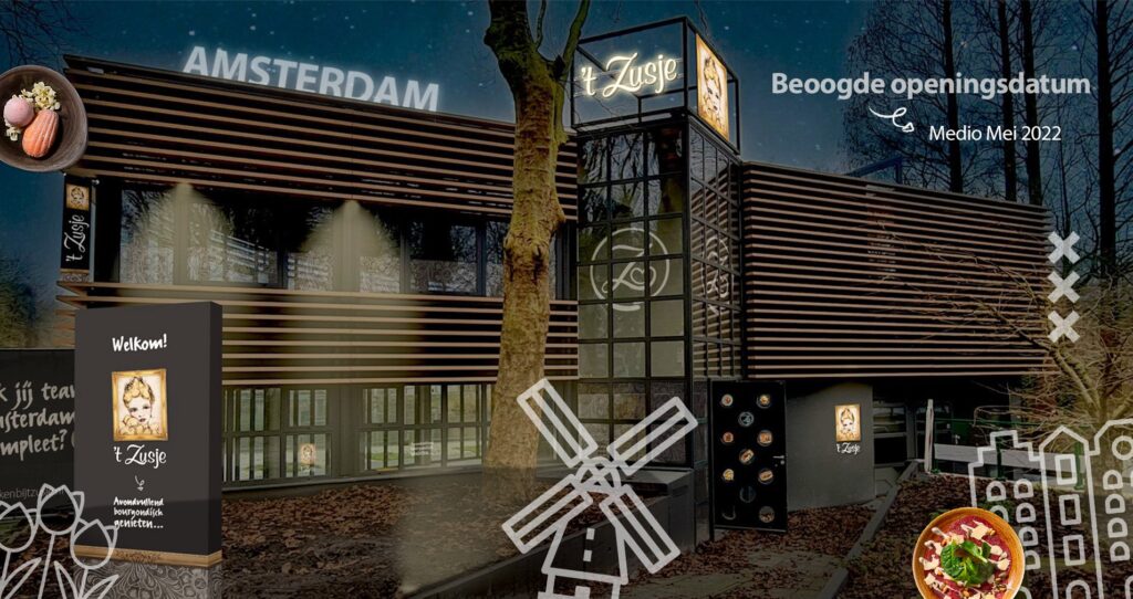 Hotspot: 't Zusje Amsterdam opent restaurant op een bijzonder locatie