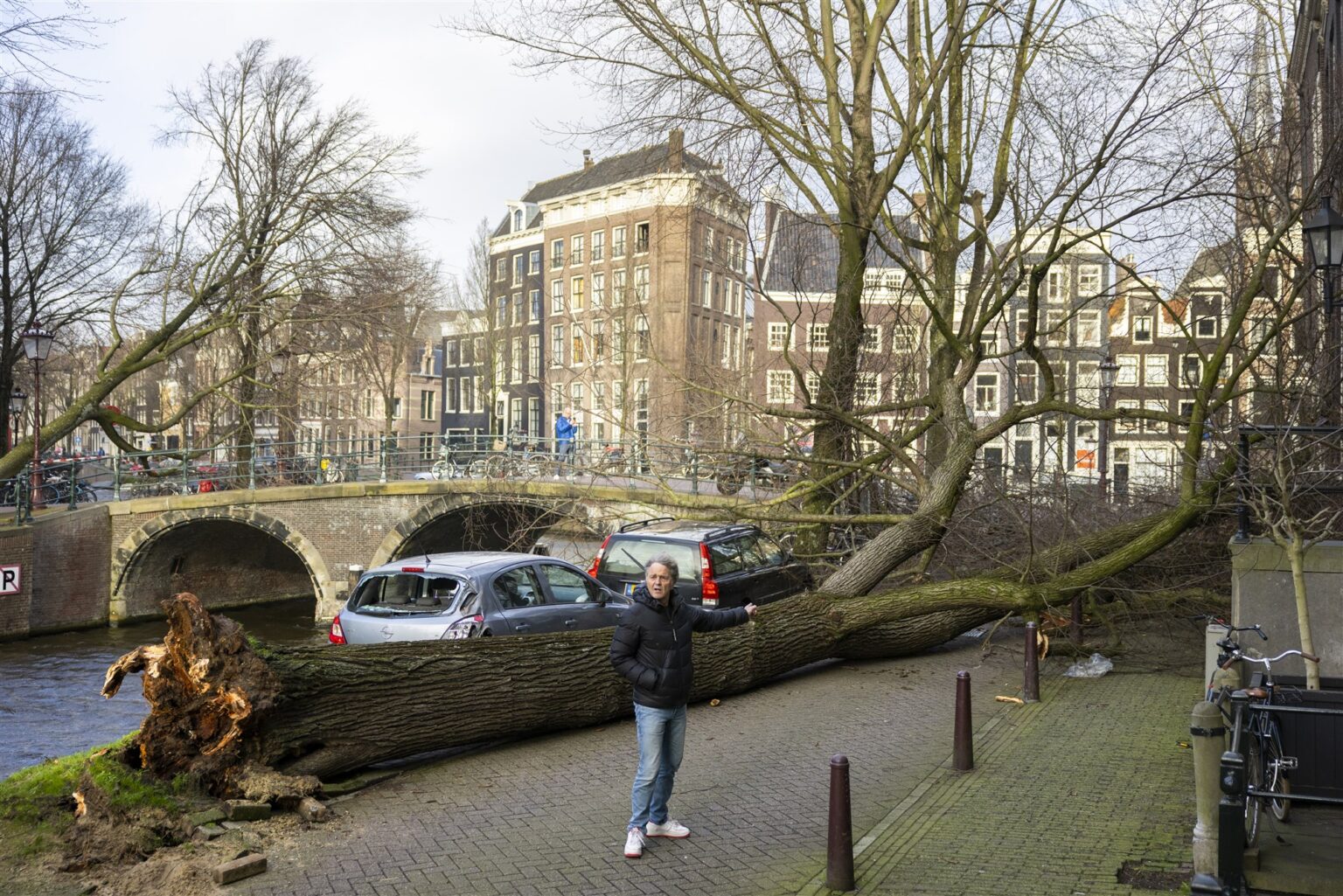 Alle stormschade in Amsterdam op een rij: 7 x dit richtte Eunice ...