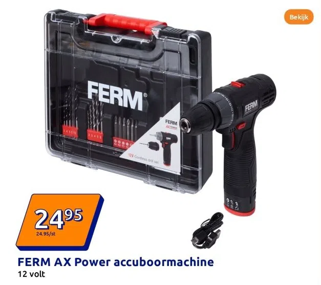 FERM AX Power accuboormachine € 24,95 - indebuurt Amsterdam