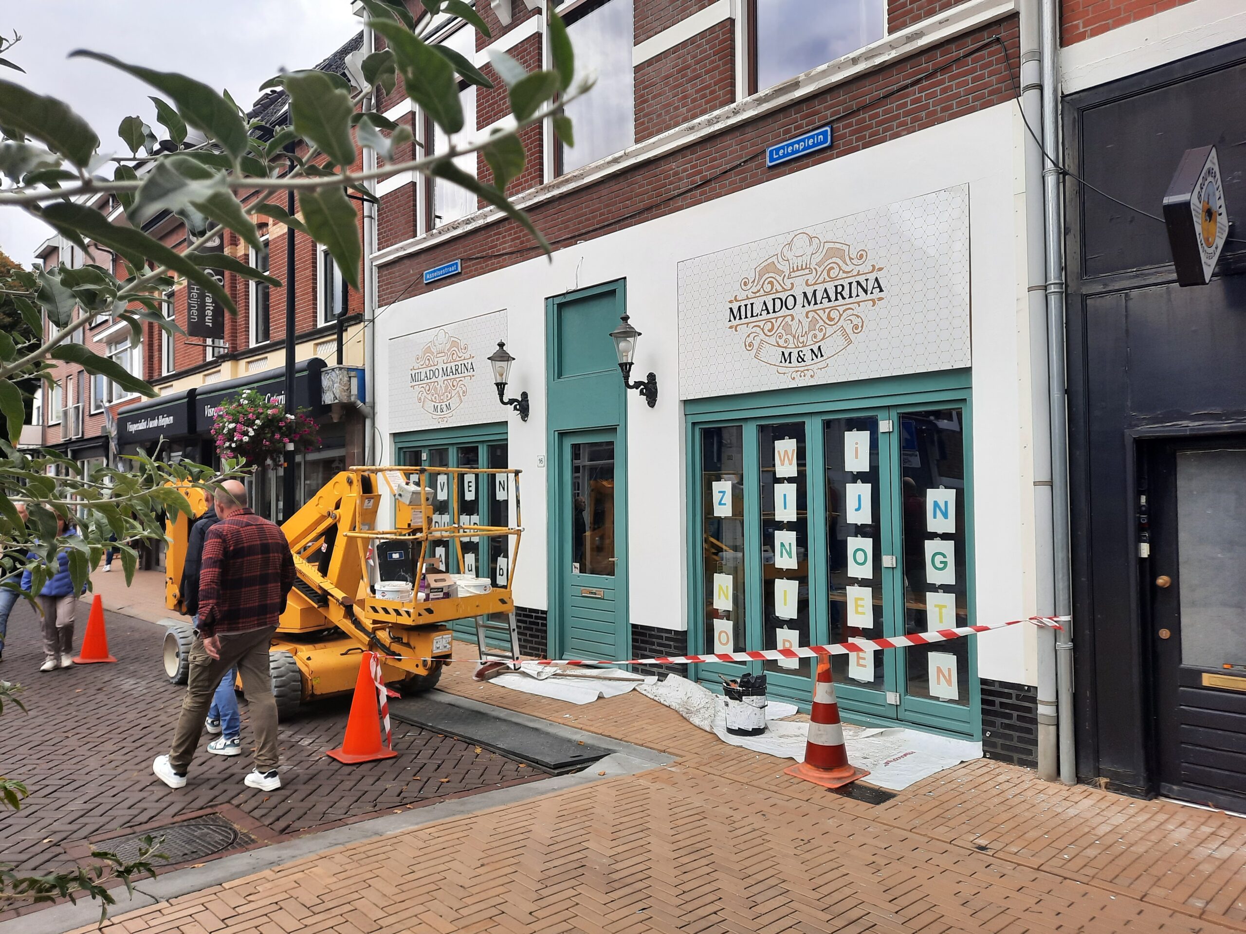 Nieuw aan het Leienplein: mediterraan restaurant Milado Marina ...