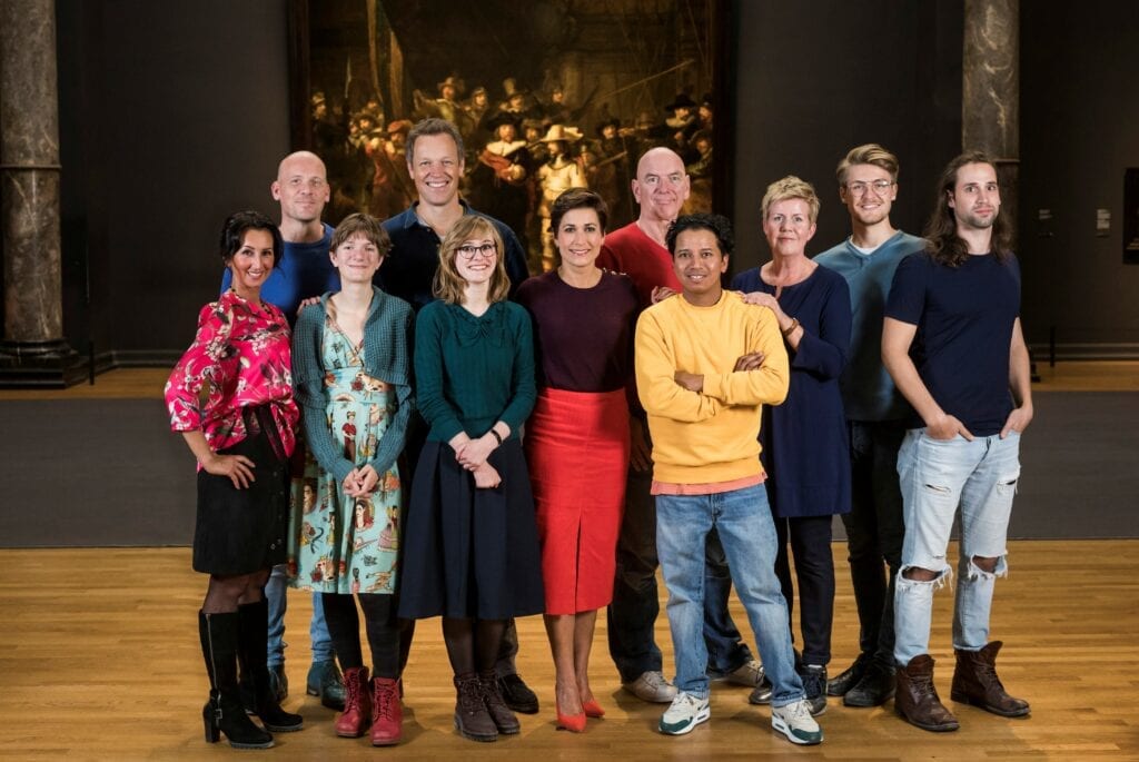 Arnhemse ambtenaar Nard schildert de sterren van de hemel in Project Rembrandt