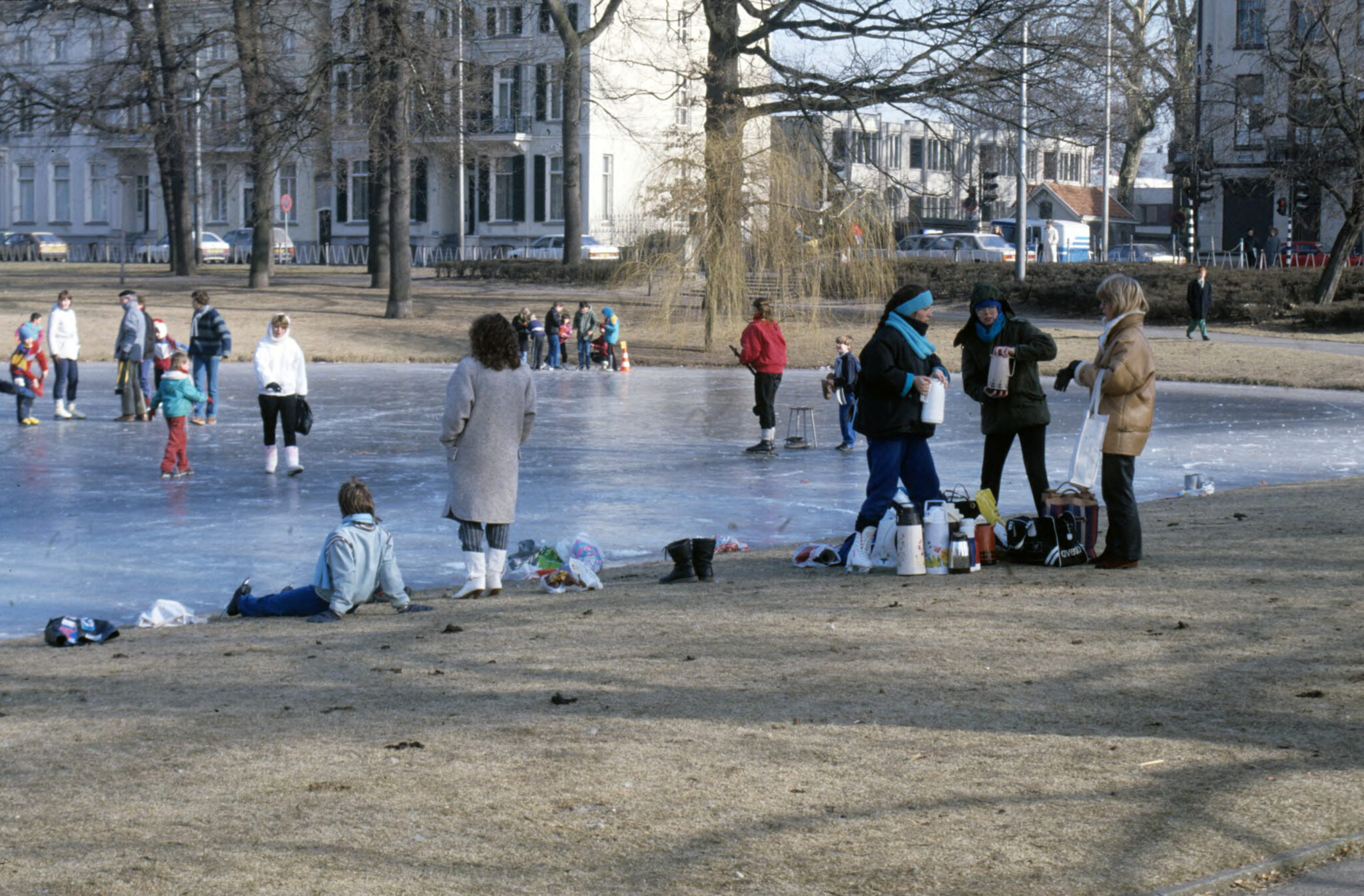 Arnhemmers schaatsen op natuurijs: 13 x foto's van vroeger
