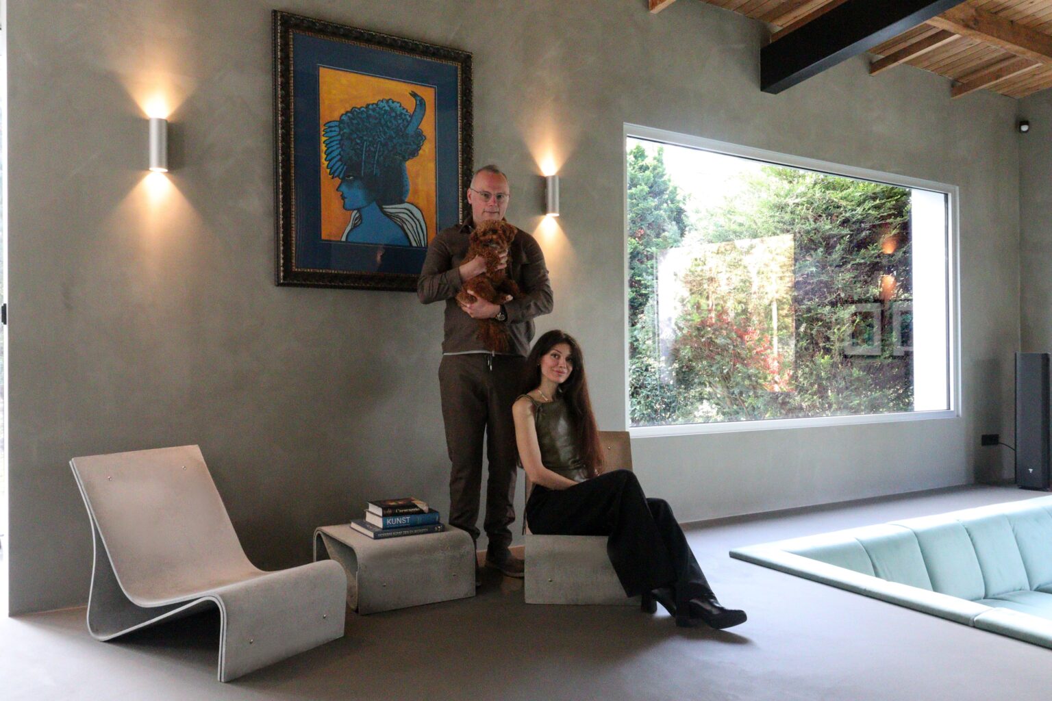 Binnenkijken bij Madelief en Aljosja: ‘We noemen het ons grotje’