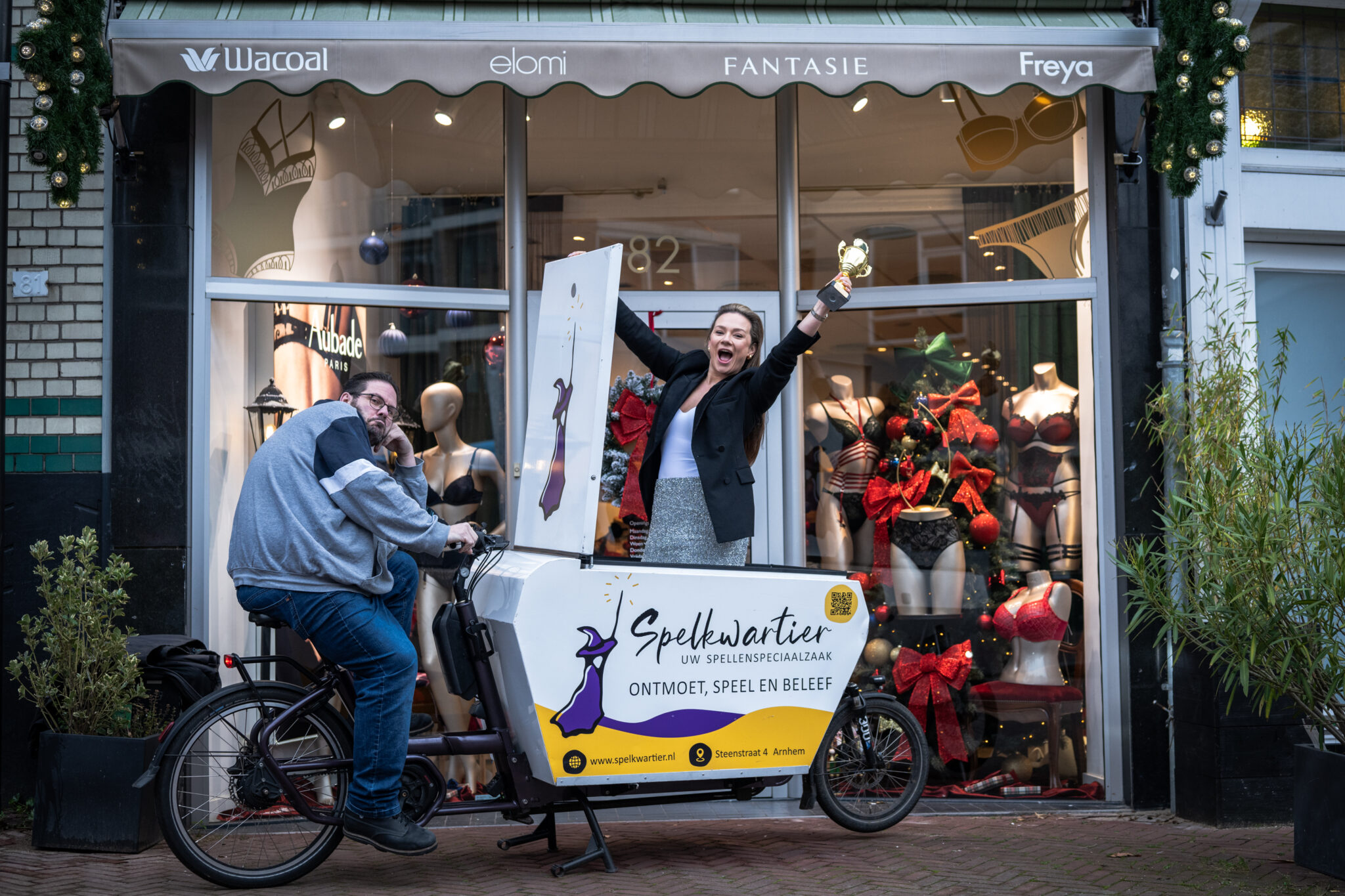 Masha wint verkiezing Leukste Winkel van Arnhem