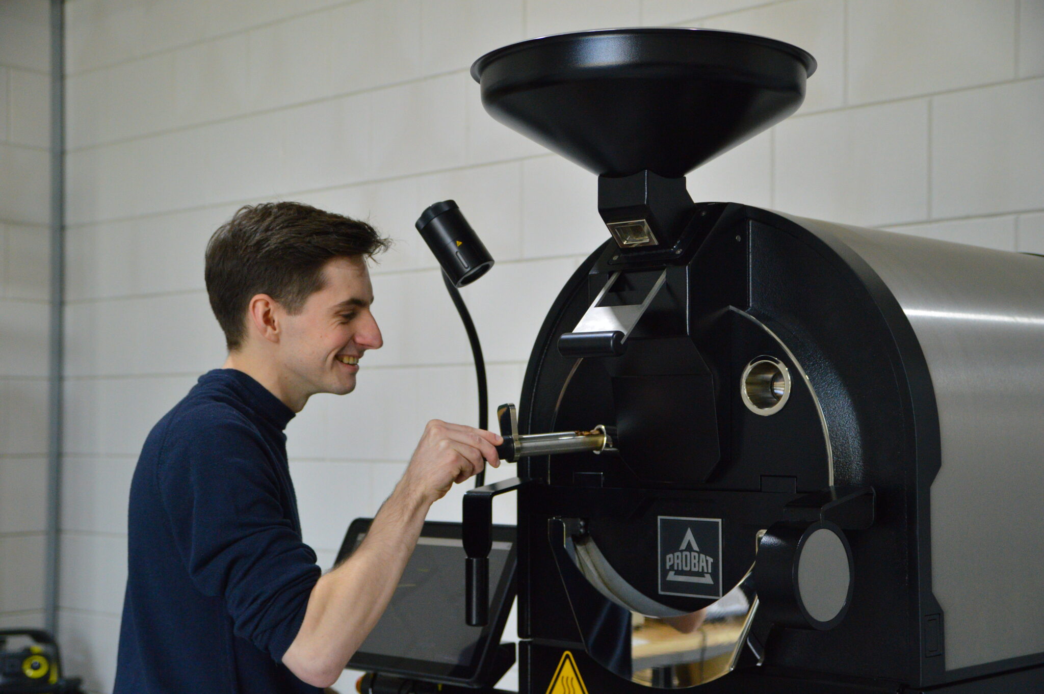 Hier in Bergen op Zoom kun je op bezoek bij een koffiebranderij
