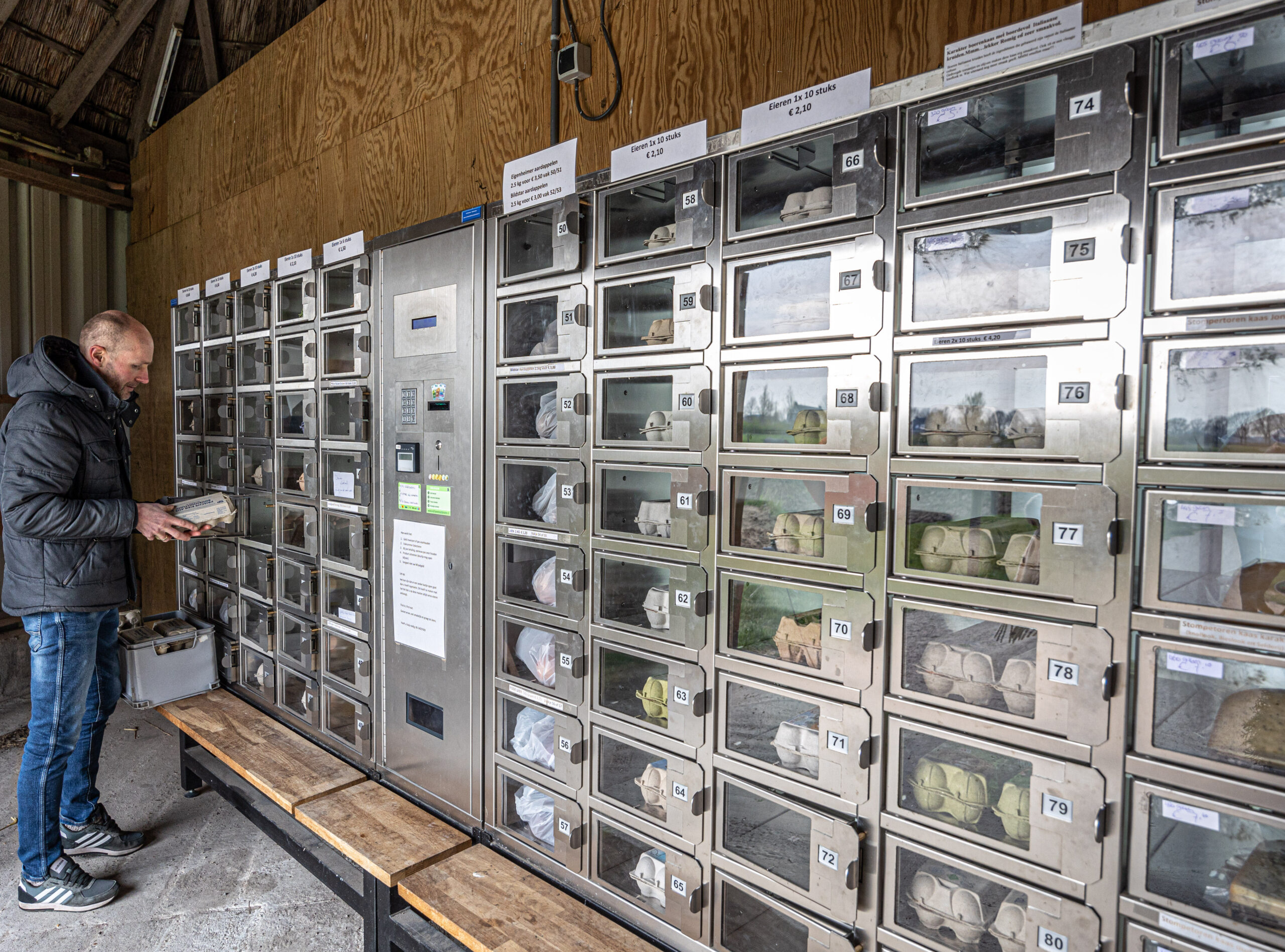 Hier in de buurt van Bergen op Zoom koop je producten bij de boer