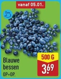Blauwe bessen € 3,69 - indebuurt Bergen op Zoom