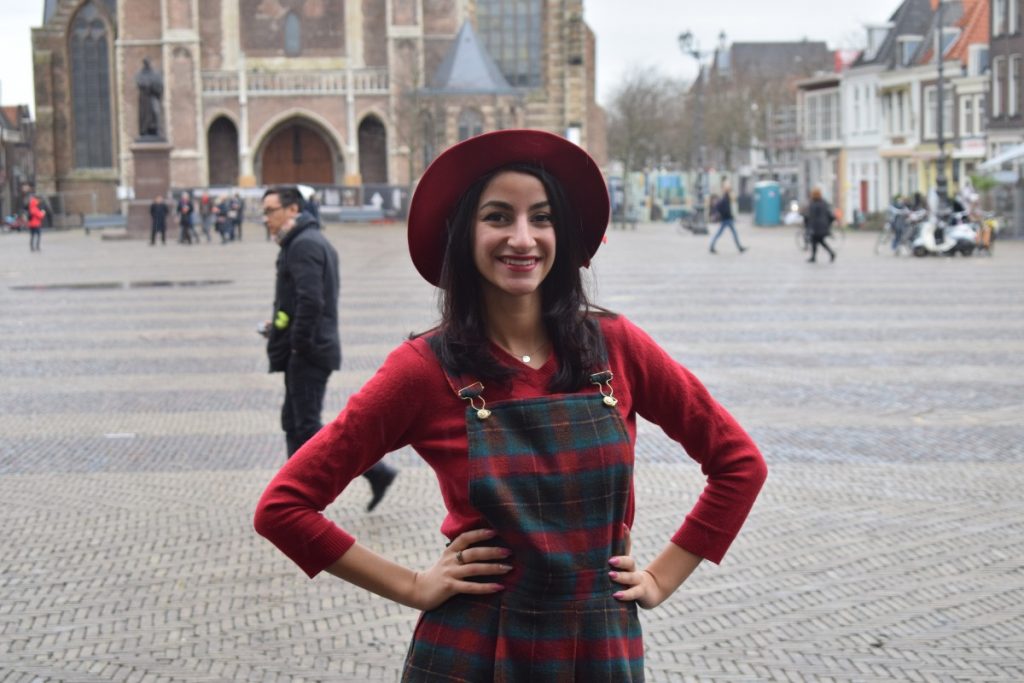 Amira Al Rawi leerde dansen in Delft