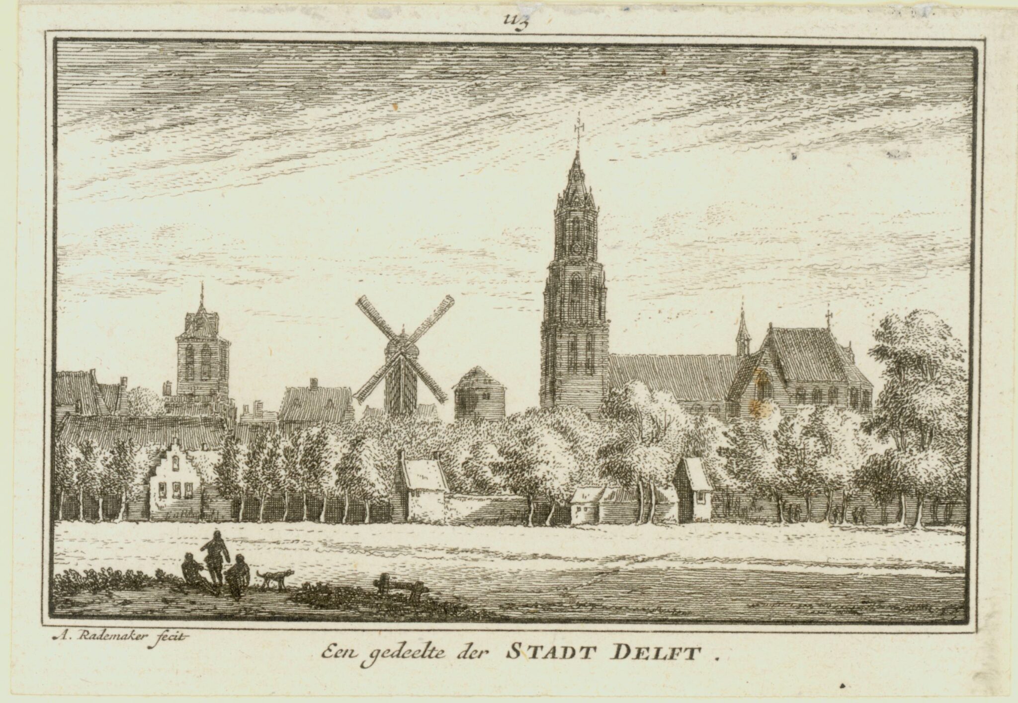 5 x bijzondere tekeningen van Delft in de 18de eeuw - indebuurt Delft