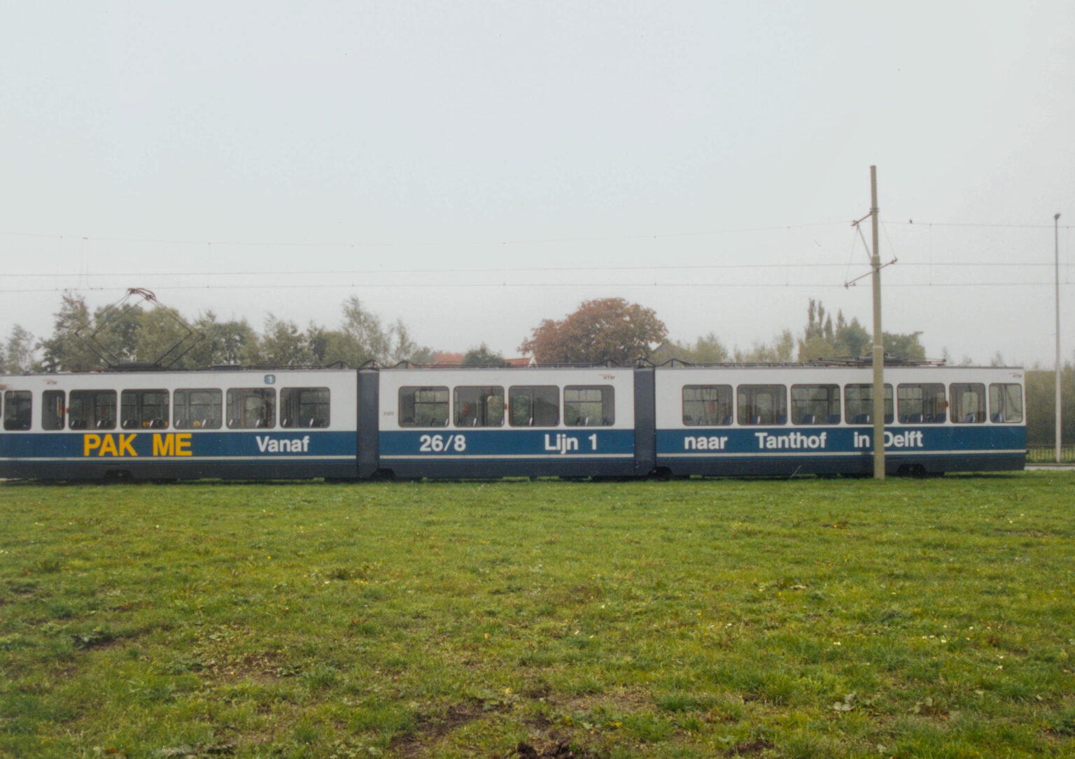 Werkzaamheden van toen: zo werd tram 1 naar de Tanthof aangelegd ...