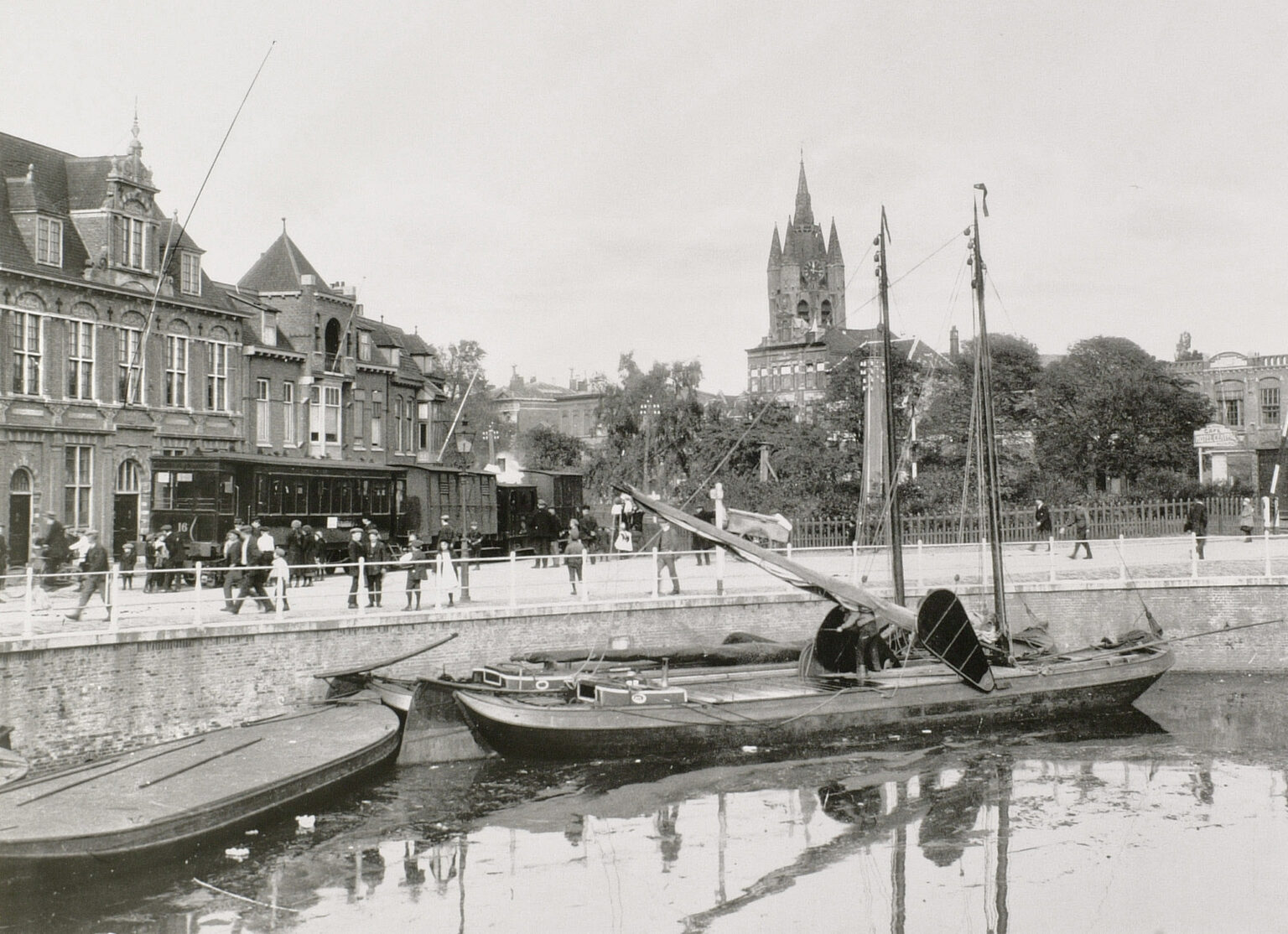 Wist je dit? Vroeger kon je vanuit Delft met de tram naar Maassluis ...