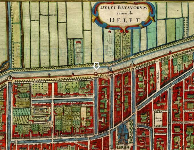 Foto's van toen: de Rietveldse Toren staat te koop en zo zag hij er vroeger uit - indebuurt Delft