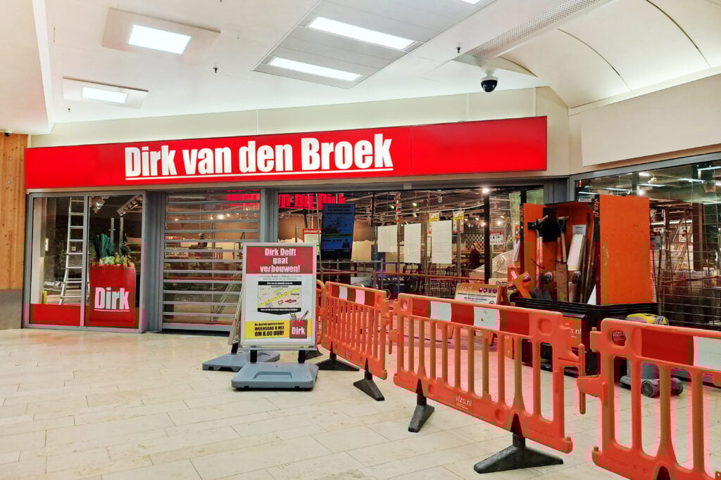 Deze Delftse supermarkt is tijdelijk dicht door een verbouwing ...