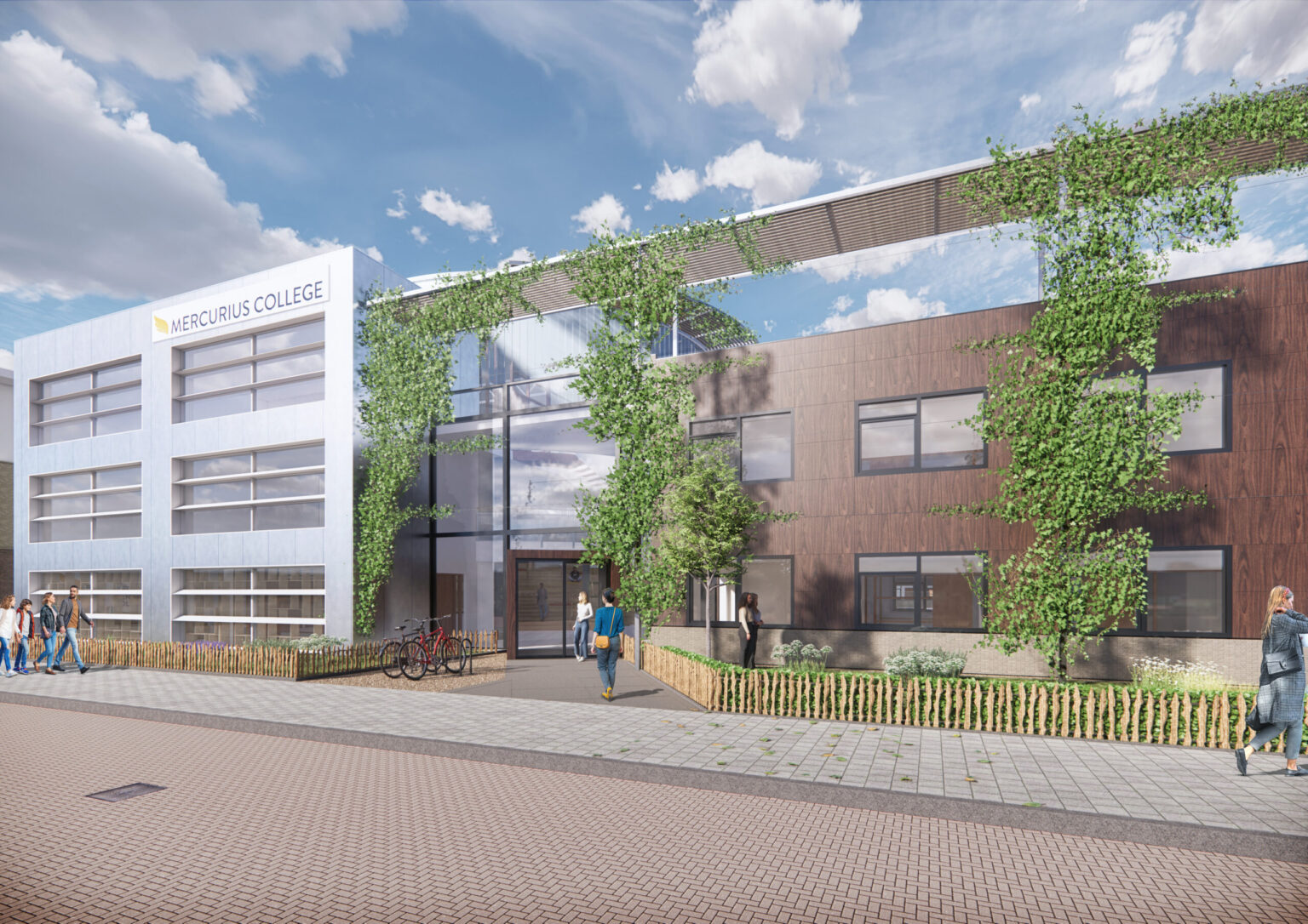 Wauw! Deze middelbare school in Delft krijgt een prachtig nieuw gebouw