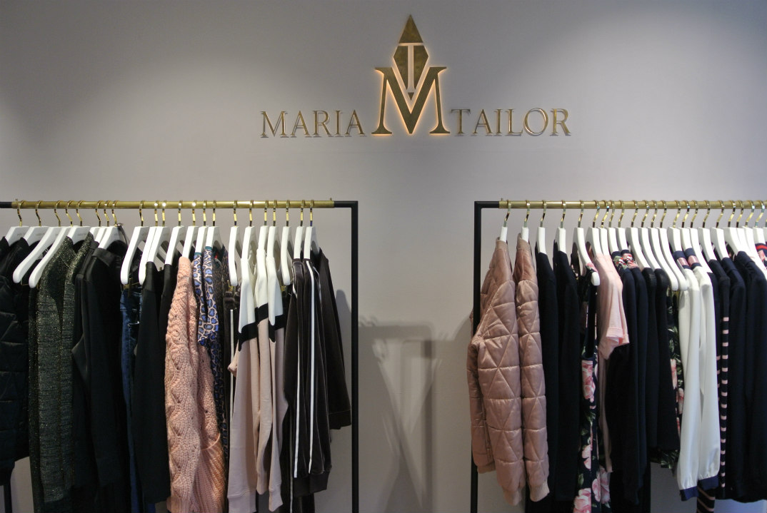 En zo ziet de nieuwe modezaak van Maria Tailor er uit