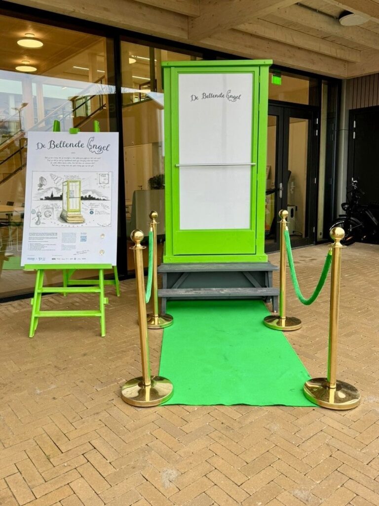 Bossche kinderen kunnen de voicemail van de Bellende Engel inspreken ...