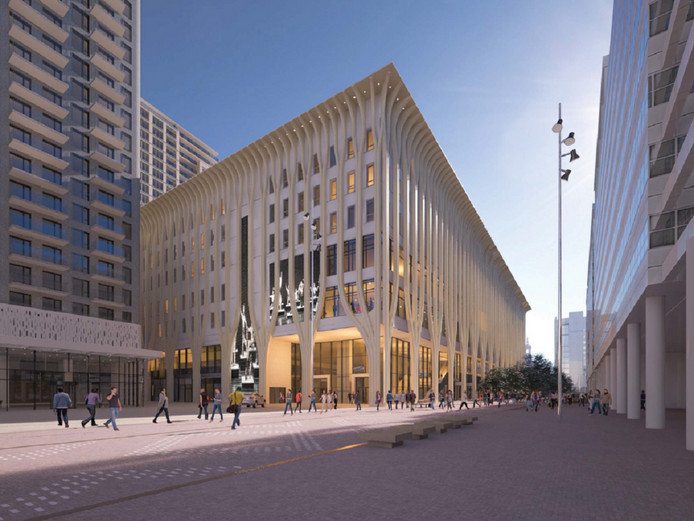 Zo gaat het nieuwe cultuurcentrum aan het Spui eruitzien - indebuurt ...