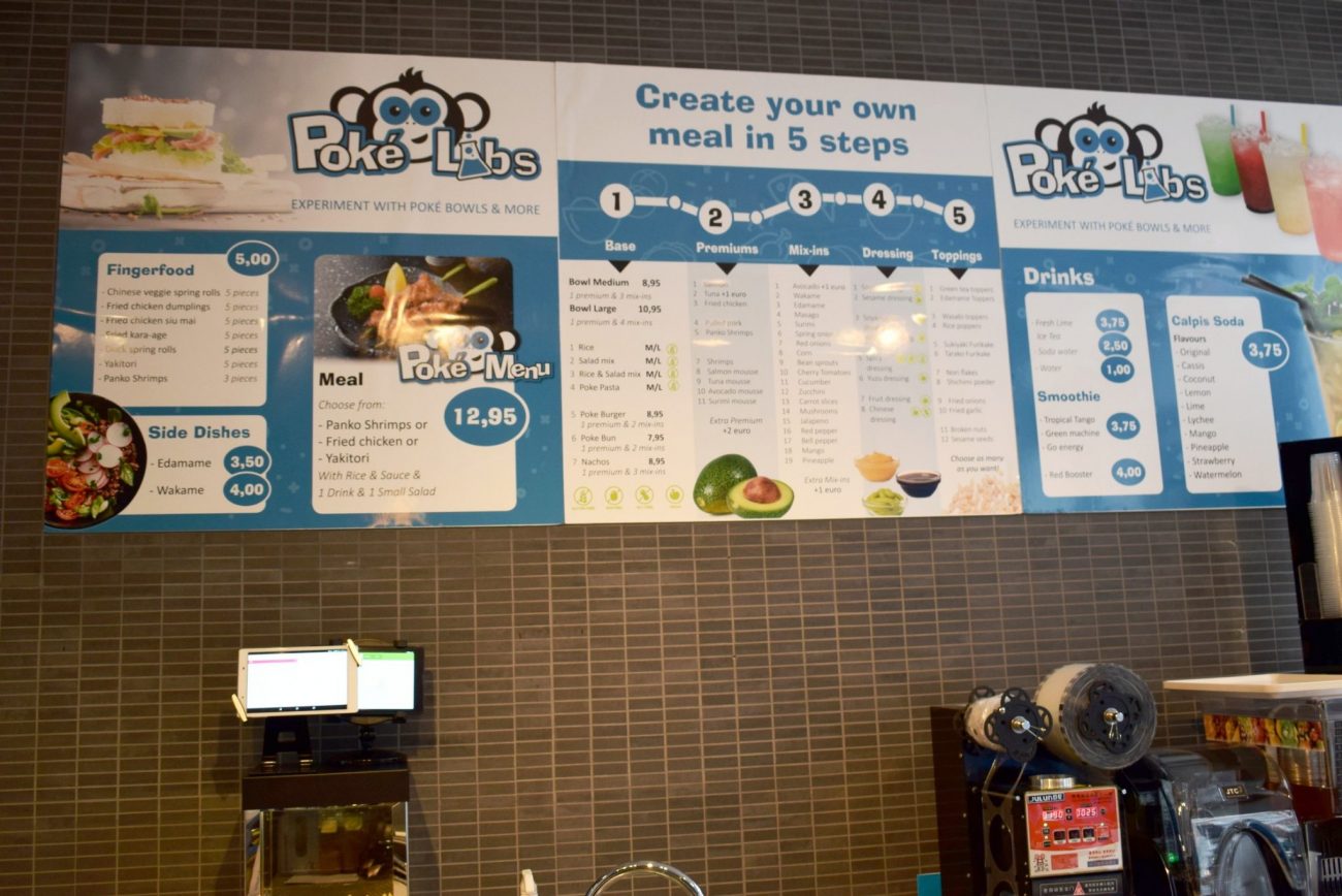 Bij dit nieuwe restaurant kan je zelf je poké bowl samenstellen ...