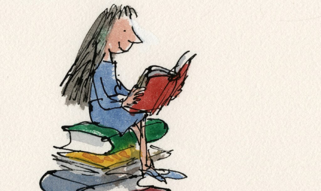 De illustraties van Roald Dahl en Matilda kun je eindelijk live ...