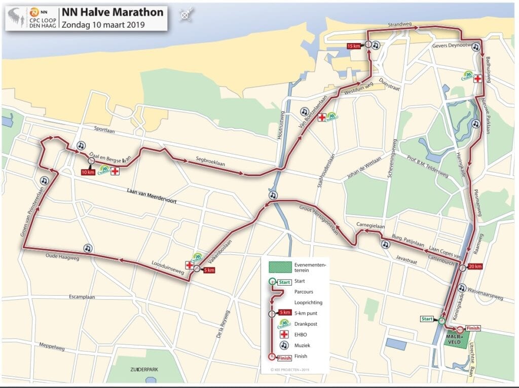 CPC 2019: Dit zijn de routes van alle afstanden - indebuurt Den Haag