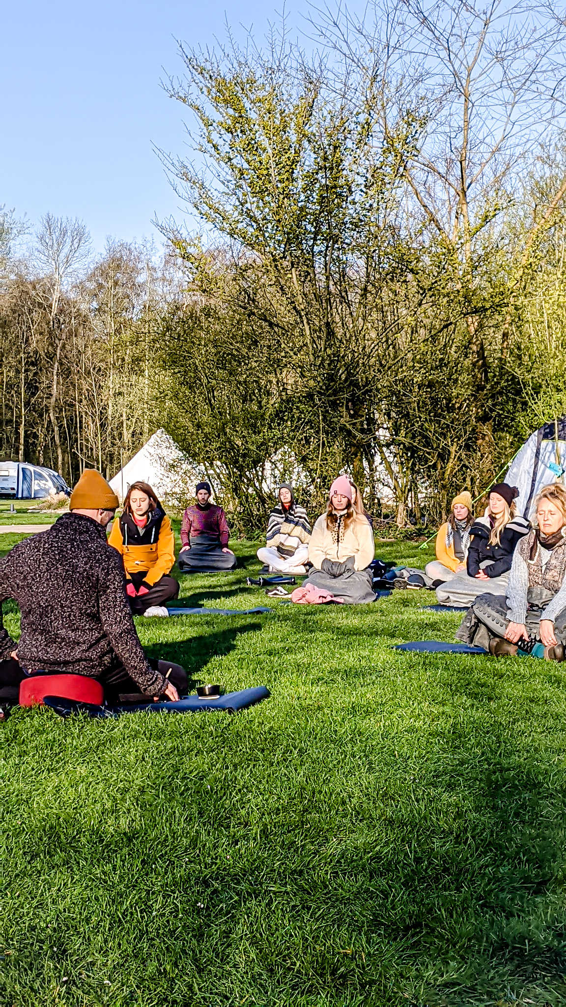 Even bijkomen met Joy en Eddie: 'met de Zen caravan verzorgen we mini-retreats' - indebuurt Den Haag