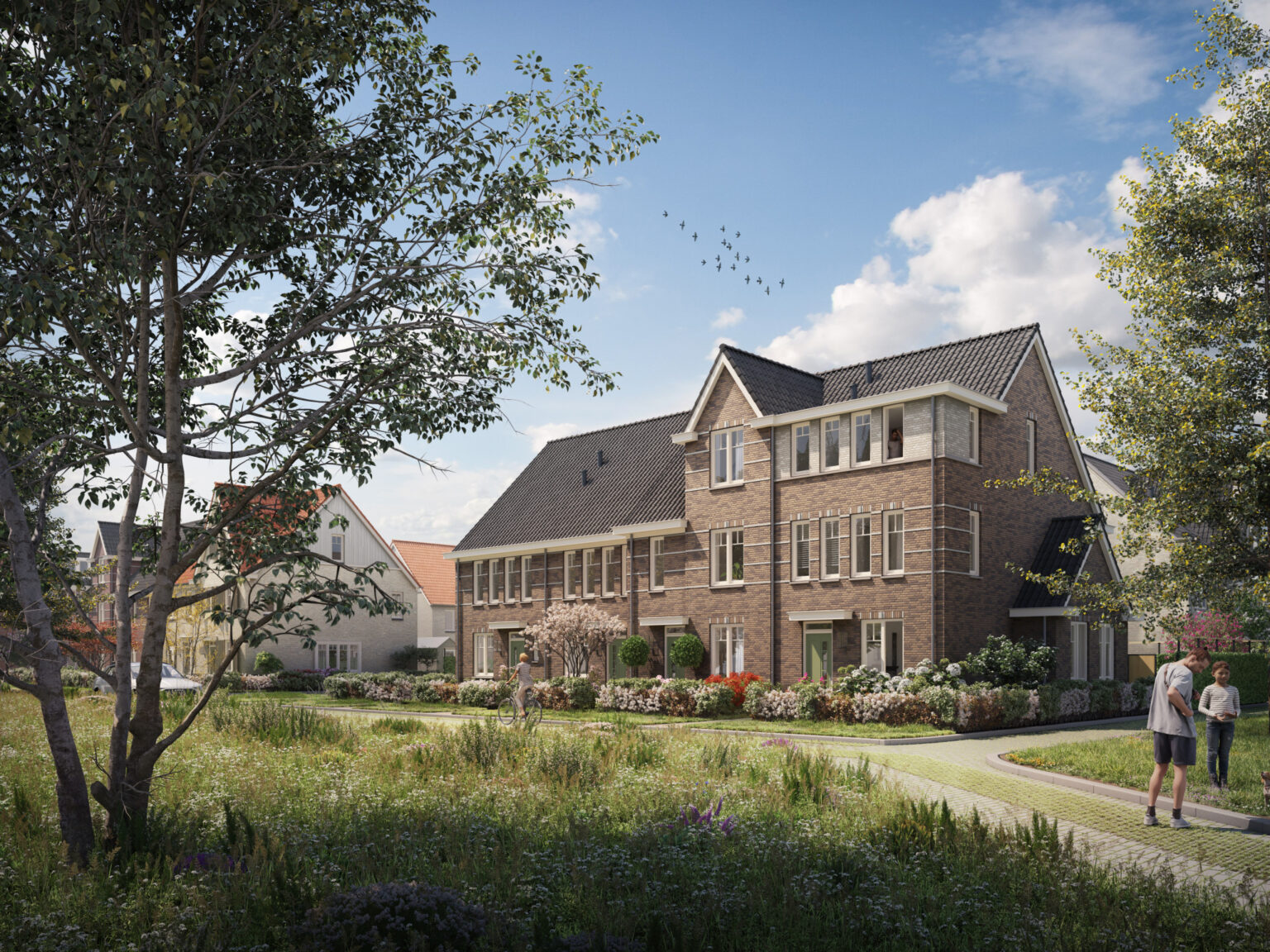 Overal groen en water: deze nieuwbouwwoningen staan nu te koop, dus ...