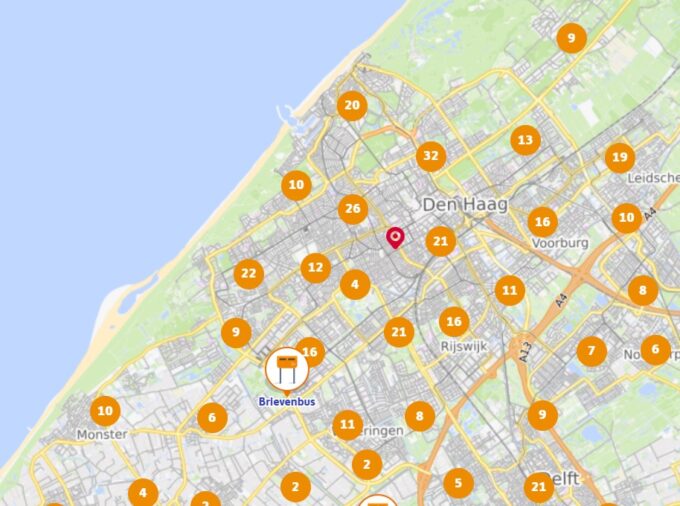 Kaartje versturen? Hier in Den Haag vind je een brievenbus - indebuurt ...