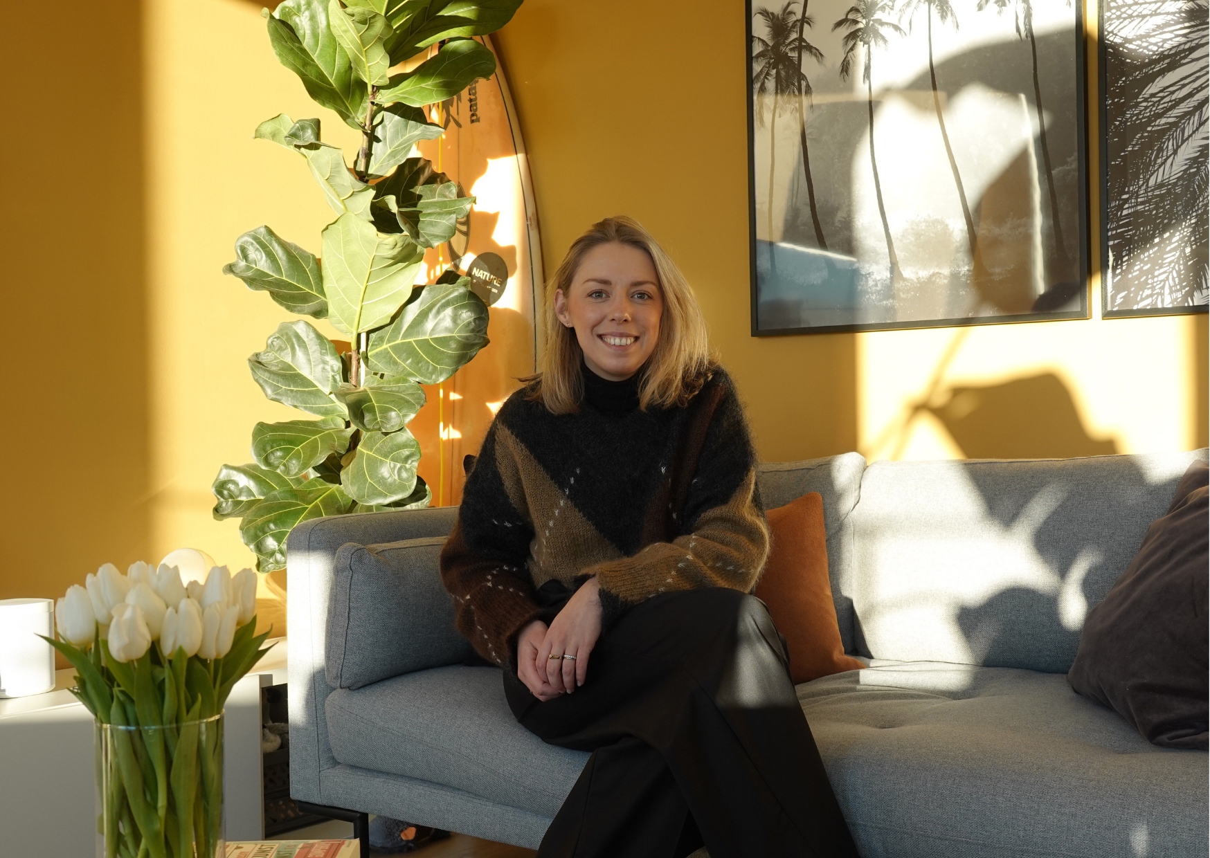 Binnenkijken bij Kim: ‘Ik heb op veel plekken gewoond maar nog nooit ...