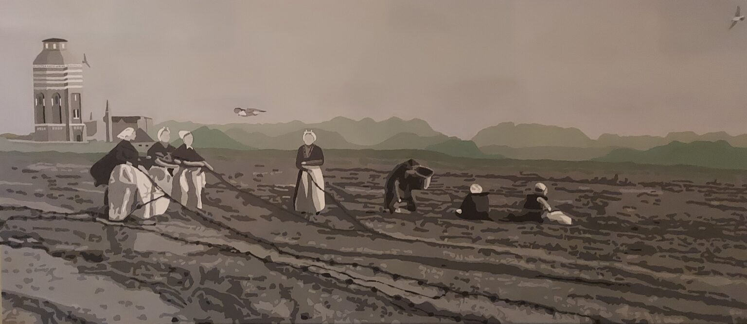 Waren er rond de vorige eeuwwisseling al nettenboetsters op vallei Harstenhoek aan het werk ...