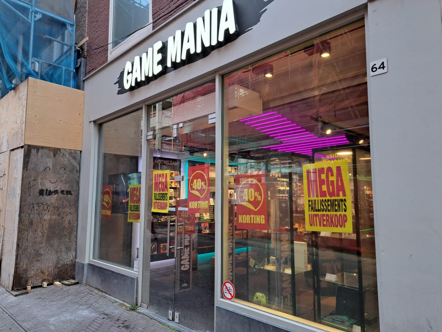 Game Mania is nog even open voor een dikke uitverkoop - indebuurt Den Haag