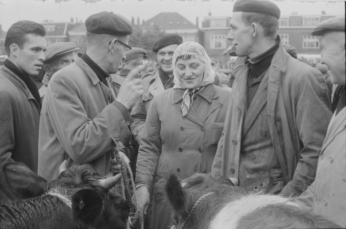 Grappig! Zo zag de Beestenmarkt eruit toen daar nog echt beesten waren ...