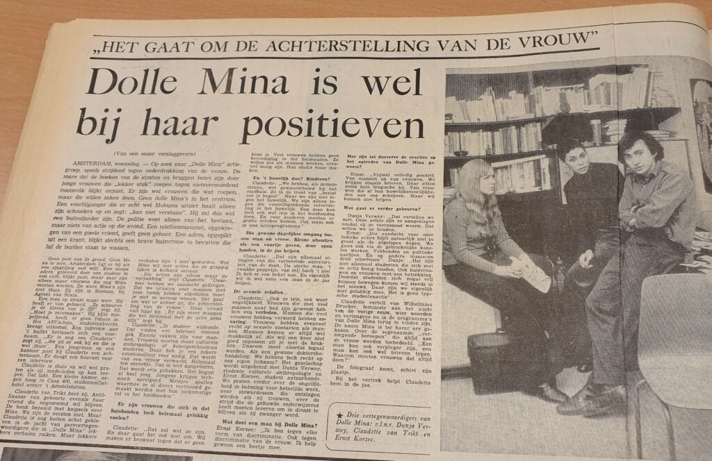 Vijftig jaar terug in de tijd: de Dolle Mina's in Deventer - indebuurt Deventer