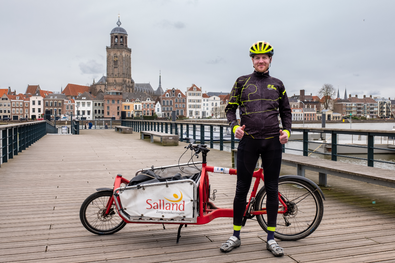Fietskoerier Deventer - indebuurt Deventer