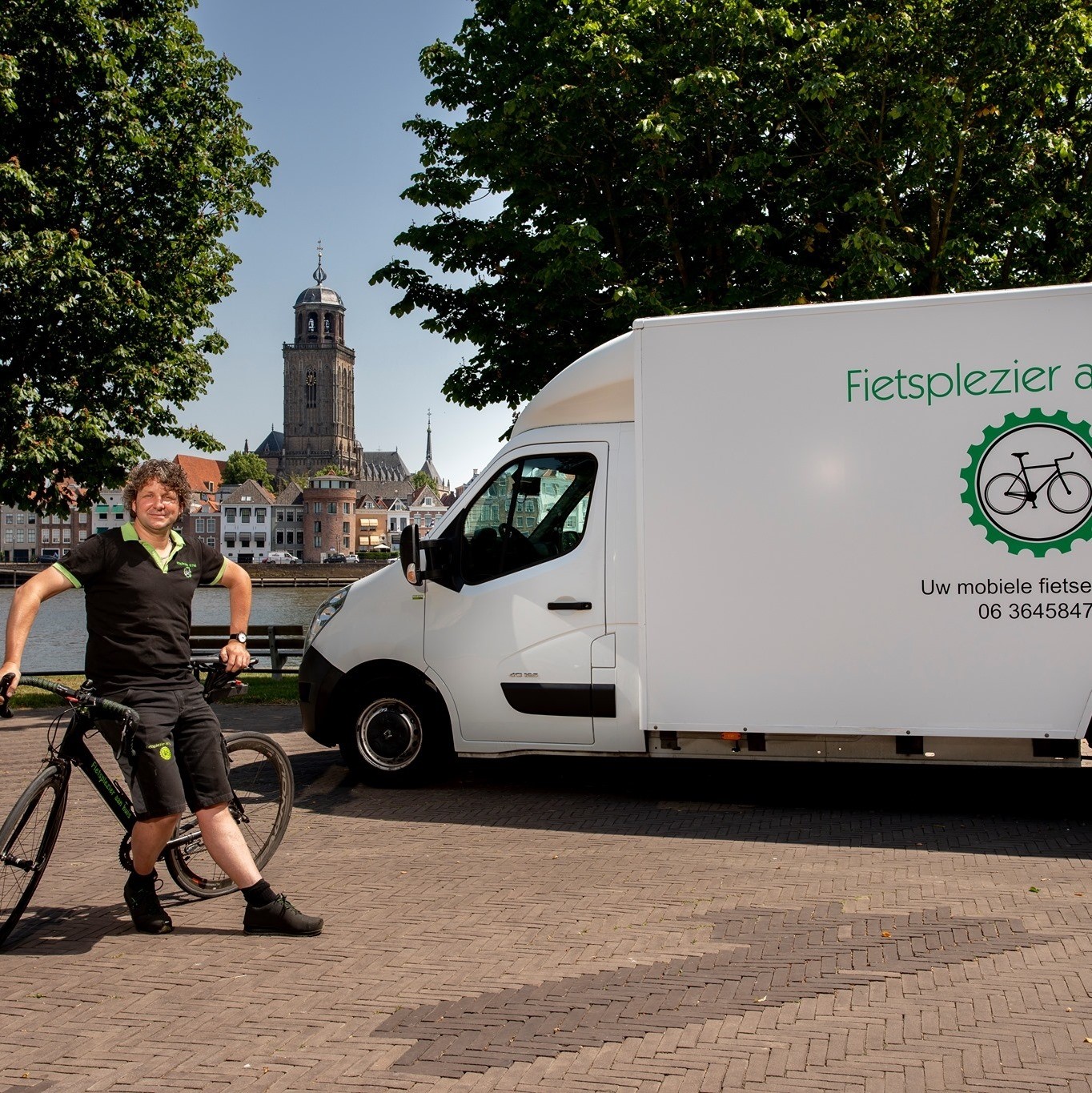 Maarten is de mobiele fietsenmaker in Deventer: 'Zelf fietste ik ruim ...