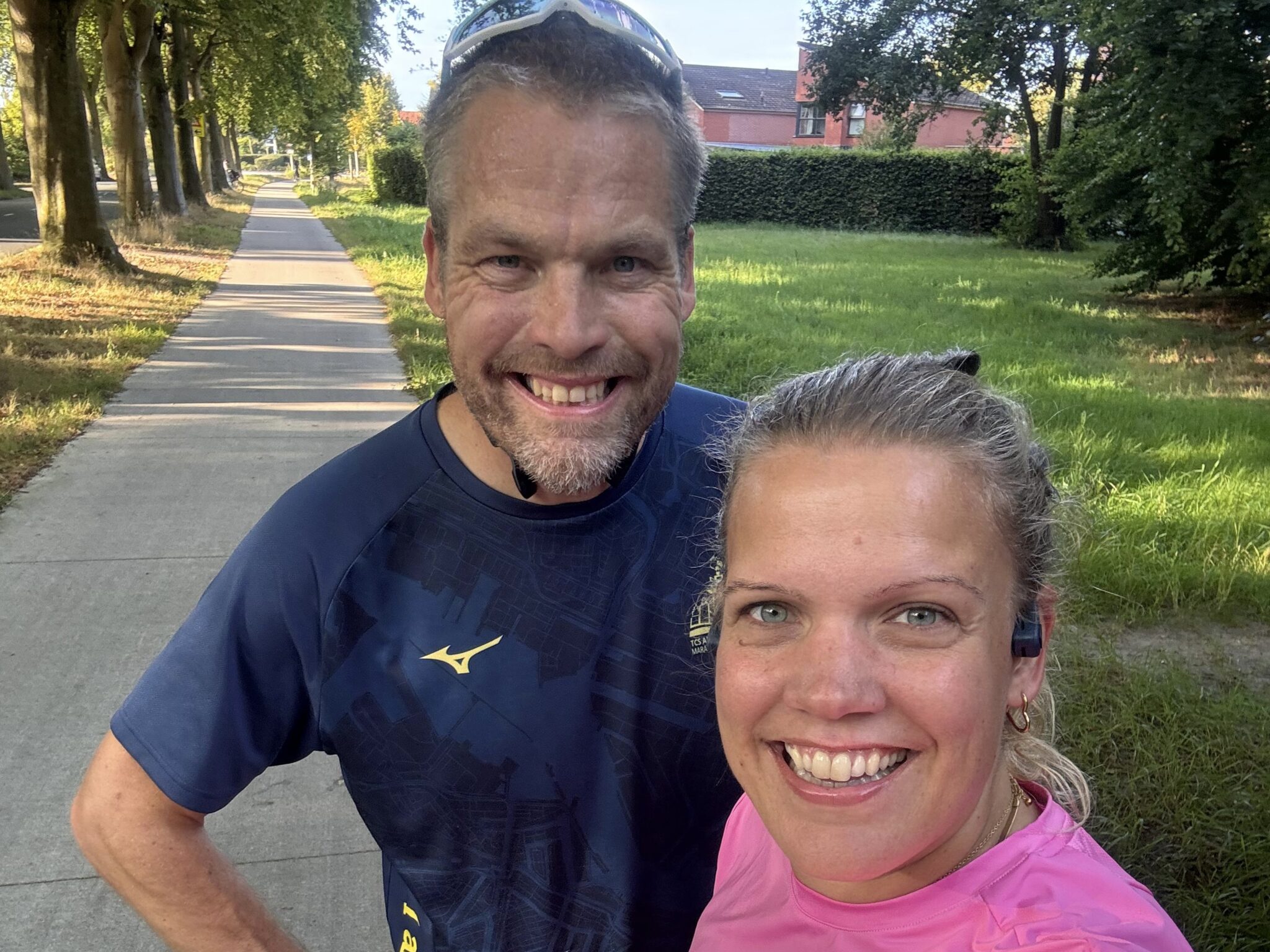 Nusa en Robert lopen eindelijk hun marathon in New York: 'Het mag nu ...