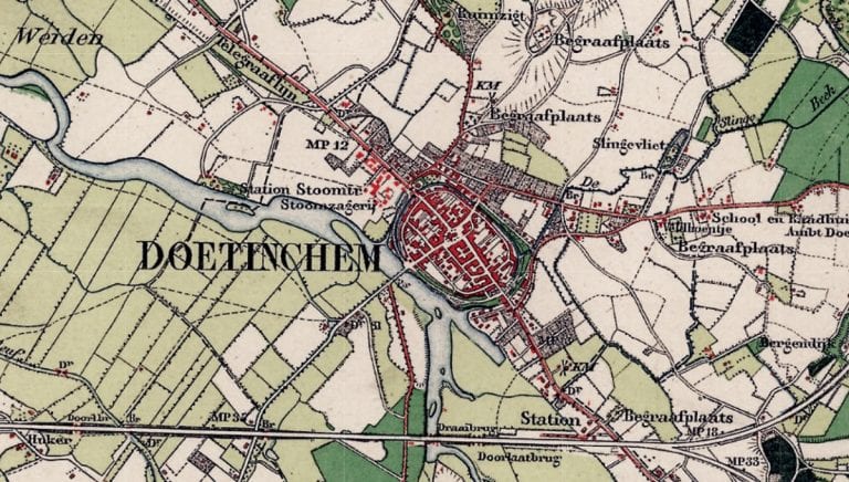 Tof! Met deze tijdreis-app bekijk je kaarten van Doetinchem vanaf 1825 ...