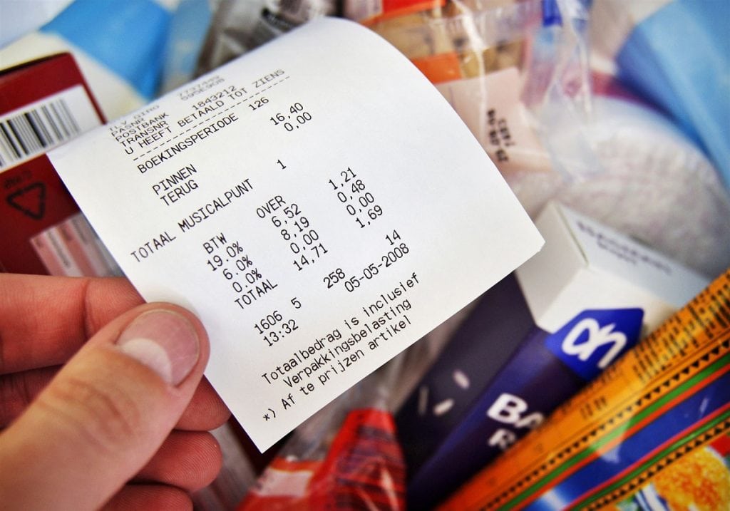 Mag dat: het kassabonnetje bij het oud papier gooien - indebuurt Doetinchem