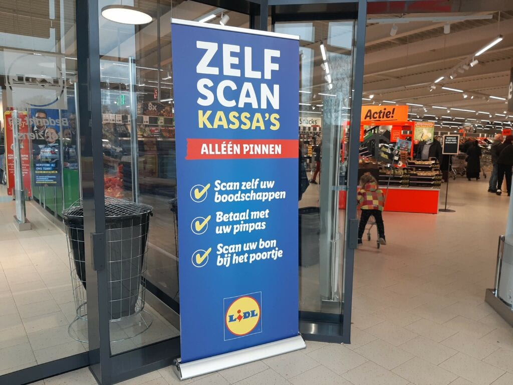 Bliep! Ook bij Lidl (IJsselstraat) kun je nu zelf de boodschappen scannen