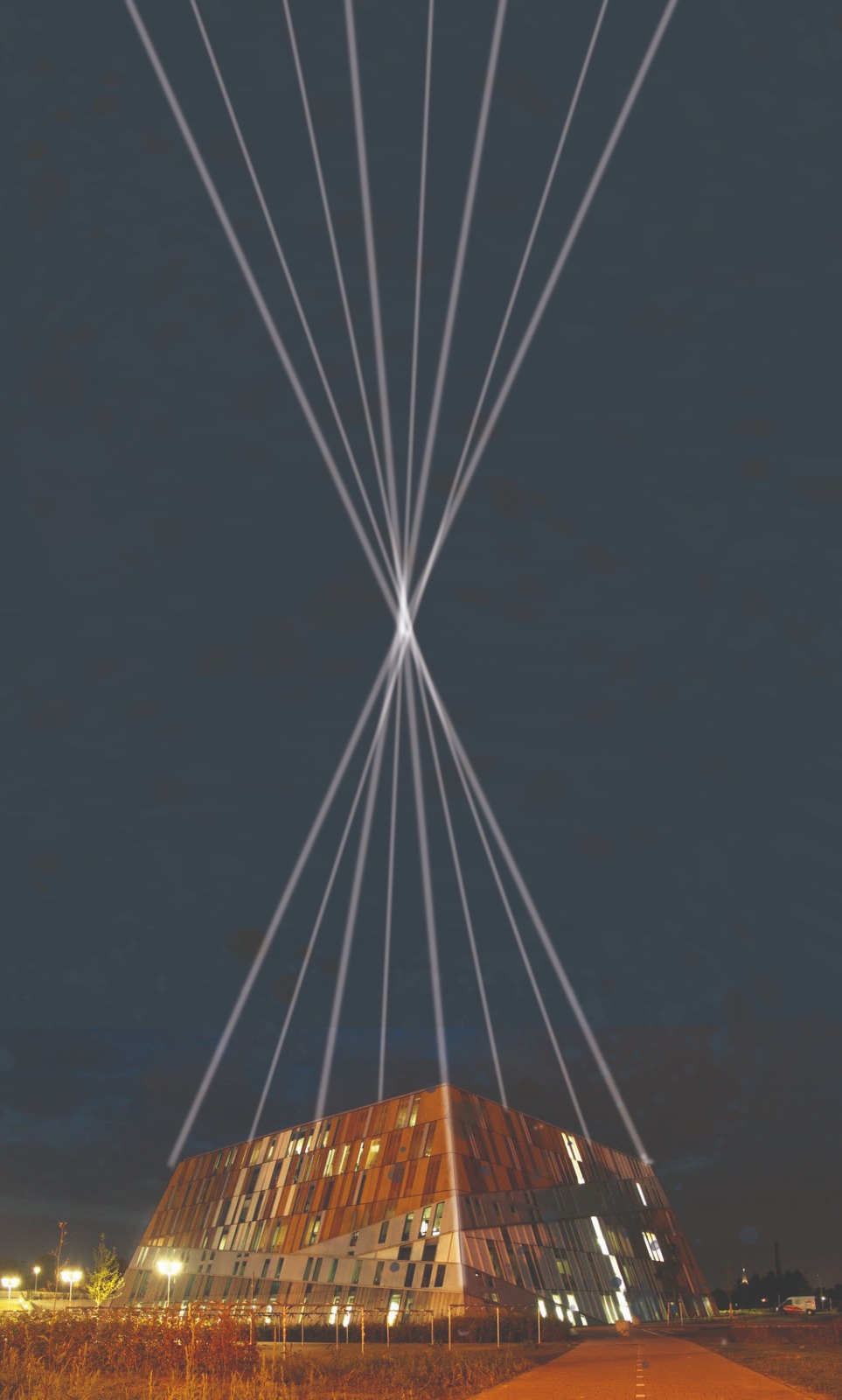 Spectaculair! 't Metzo College als stralend middelpunt van Doetinchem