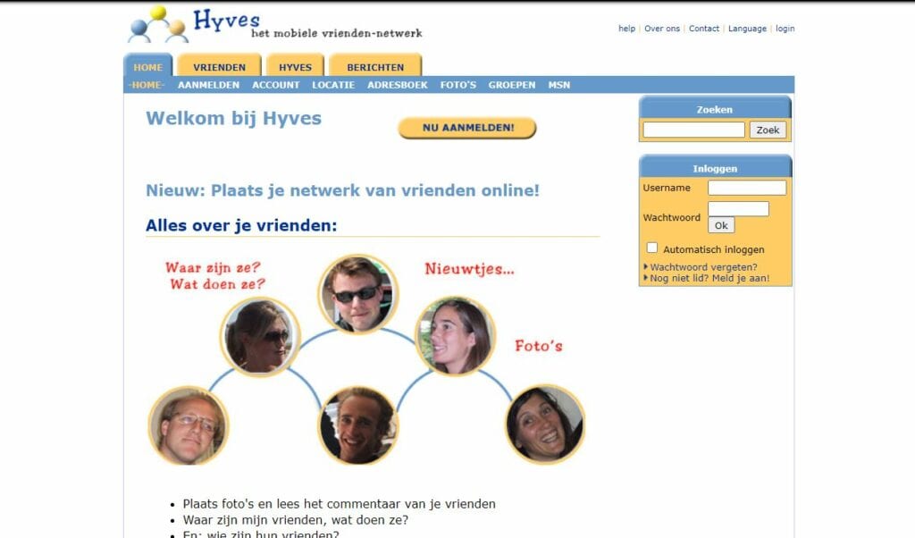 Go bananas! Zo kan je jouw oude Hyves-profiel terugzien