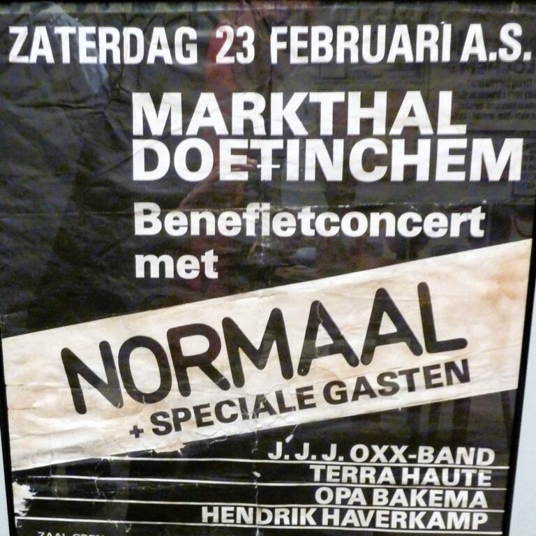 Ik zeg oeh! Zo vaak trad de band Normaal in 50 jaar tijd op in ...