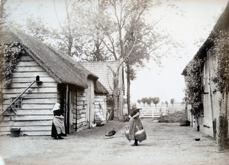 10 x oude foto's van Dubbeldam - indebuurt Dordrecht