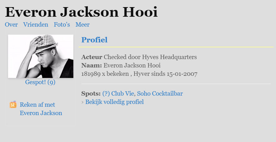 Leuk! Deze bekende Dordtenaren hadden een Hyves-profiel - indebuurt ...