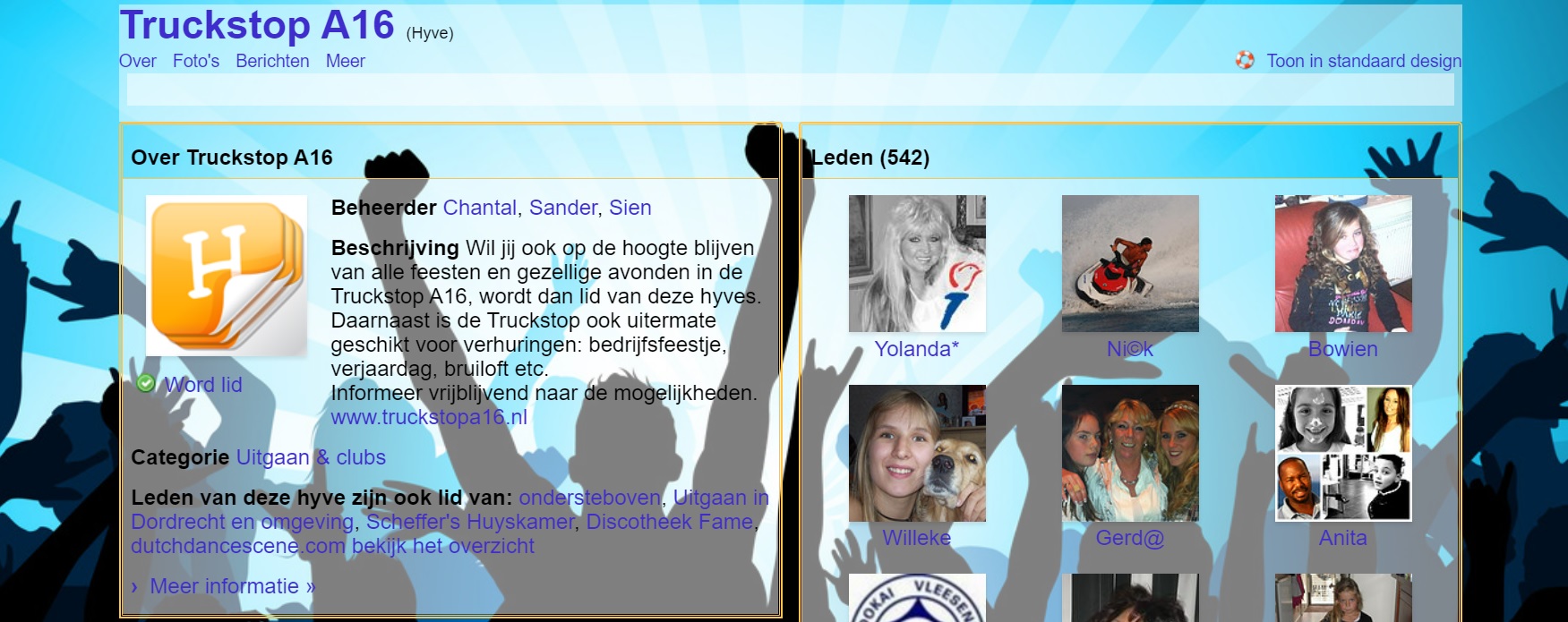 7 x deze oude Hyves-profielen van Dordtse horeca vonden we terug ...